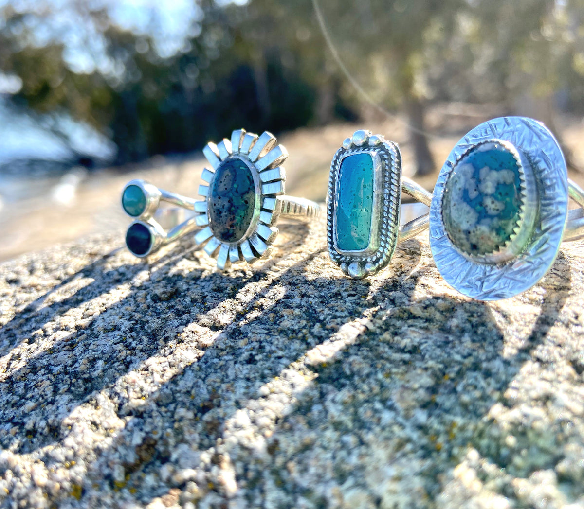 Rings – Silver, Slag & Stone